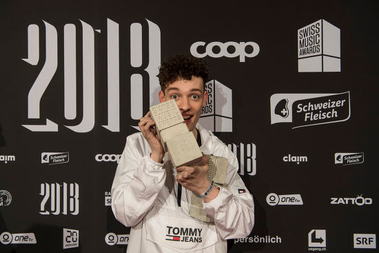 Swiss Singer Nemo Poses His Awards Editorial Stock Photo - Stock Image ...