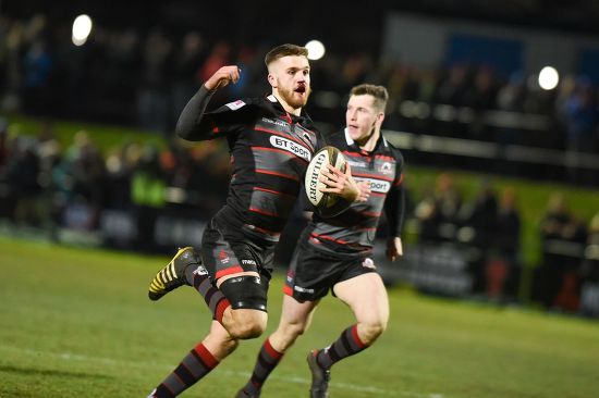 Luke Crosbie Runs Home First Try Editorial Stock Photo - Stock Image ...