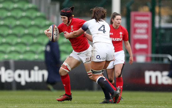 Mel Clay Wales Tackled By Abbie Editorial Stock Photo - Stock Image ...