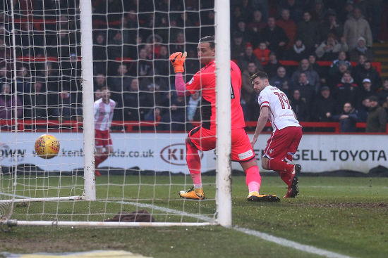 Danny Newton Stevenage Scores First Goal Editorial Stock Photo - Stock ...