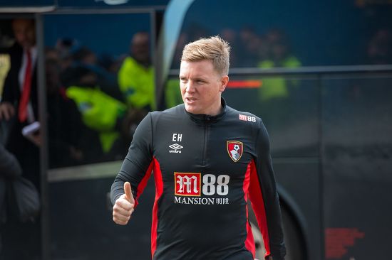 Bournemouth Manager Eddie Howe Arriving Premier Editorial Stock Photo ...