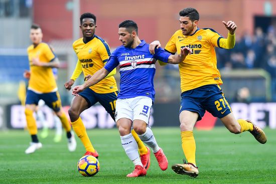 Gianluca Caprari Rolando Aarons Mattia Valoti Editorial Stock Photo ...