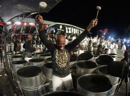 Member Republic Bank Exodus Steel Orchestra Editorial Stock Photo ...