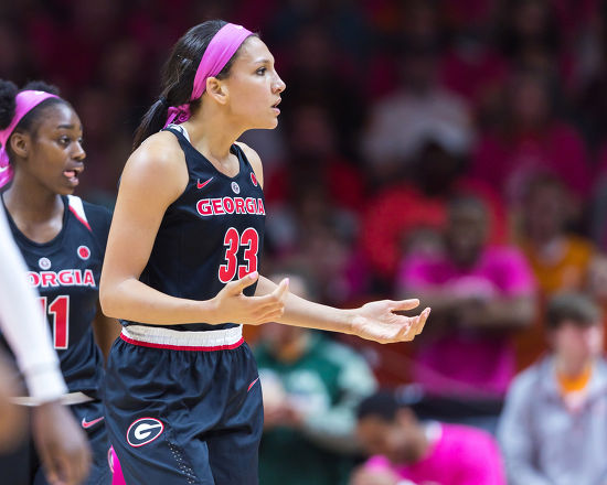 Mackenzie Engram 33 Georgia Bulldogs Reacts Editorial Stock Photo ...