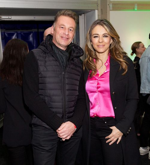 Chris Packham Elizabeth Hurley Editorial Stock Photo - Stock Image ...