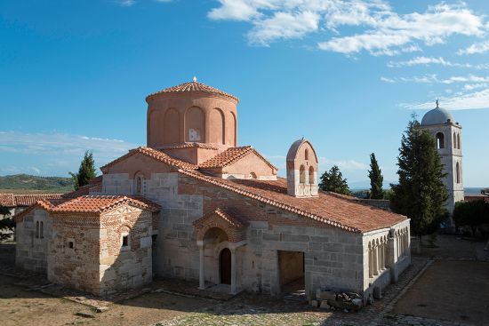 Santa Maria Monastery Church Byzantine Monastery Editorial Stock Photo ...