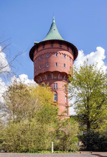 Historical Water Tower 1897 Cuxhaven Lower Editorial Stock Photo ...