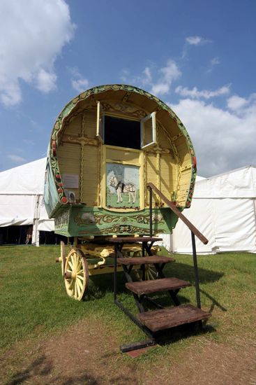 Restored Gypsy Caravan Editorial Stock Photo - Stock Image | Shutterstock