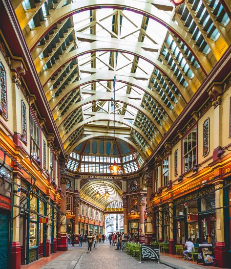 Covered Market Hall Shopping Mall Leadenhall Editorial Stock Photo ...