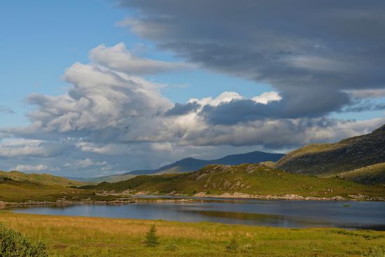 Lake Loch Cluanie Northwest Highlands Scotland Editorial Stock Photo ...