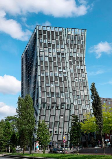 Dancing Towers Tango Towers Hamburg Hamburg Editorial Stock Photo ...