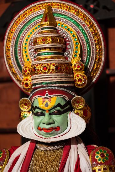 Portrait Kathakali Dance Pacha Pachcha Character Editorial Stock Photo ...