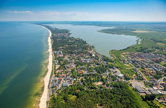 Gmina Mielno Mielno On Lake Jamno Editorial Stock Photo - Stock Image ...