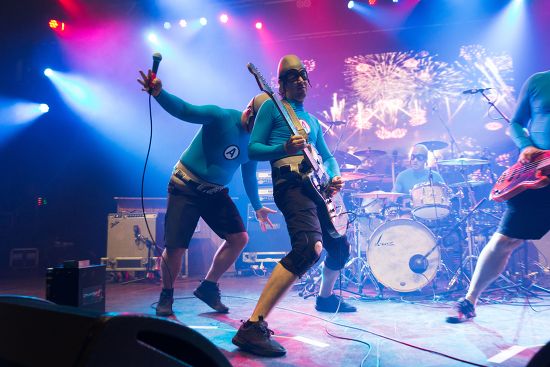 Aquabats Mc Bat Commander Eagle Bones Editorial Stock Photo - Stock ...