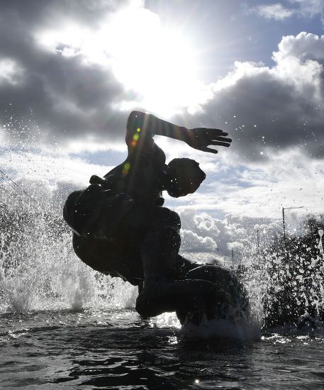 General View Splash Statue Sir Tom Editorial Stock Photo - Stock Image ...
