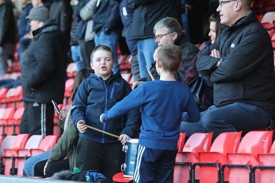 Young Crewe Alexandra Fans During Efl Editorial Stock Photo - Stock ...