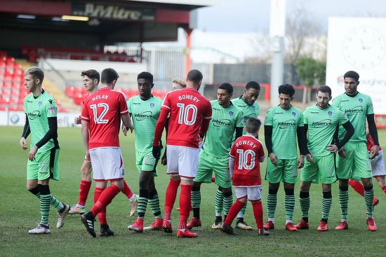 Pre Match Handshake During Efl Sky Editorial Stock Photo - Stock Image ...