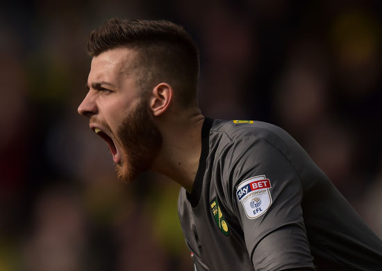 Norwich City Goalkeeper Angus Gunn Editorial Stock Photo - Stock Image ...