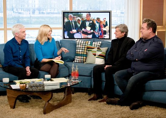 Phillip Schofield Holly Willoughby Nigel Havers Editorial Stock Photo ...