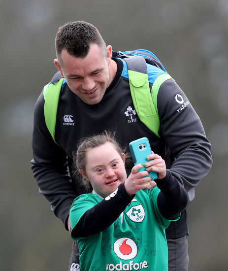 Cian Healy Ireland Fan Jennifer Malone Editorial Stock Photo - Stock ...