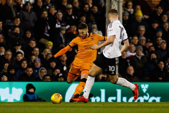 Matt Doherty Wolverhampton Wanderers Tom Cairney Editorial Stock Photo ...