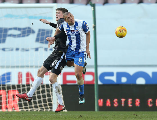 Ryan Delaney Rochdale James Vaughan Wigan Editorial Stock Photo - Stock ...
