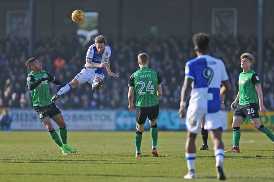 Bristol Rovers Stuart Sinclair 24 Heads Editorial Stock Photo - Stock ...