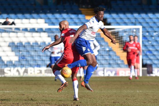 Bury Defender Greg Leigh 3 Gillingham Editorial Stock Photo - Stock ...