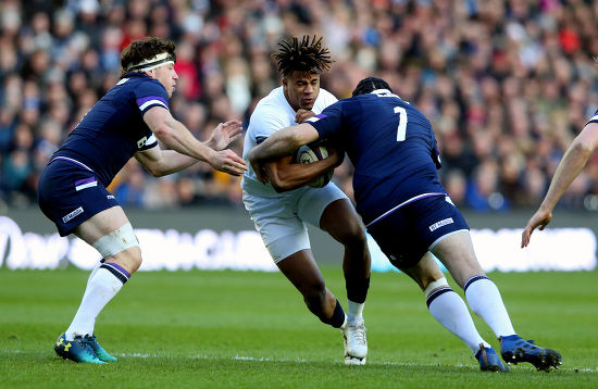 Anthony Watson England Crashes Into Hamish Editorial Stock Photo ...