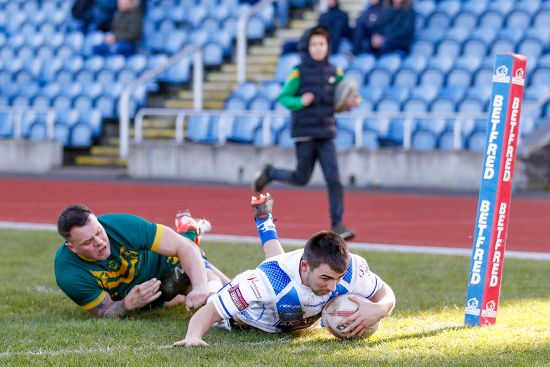 Workington Town Winger Sam Forrester 2 Editorial Stock Photo - Stock ...