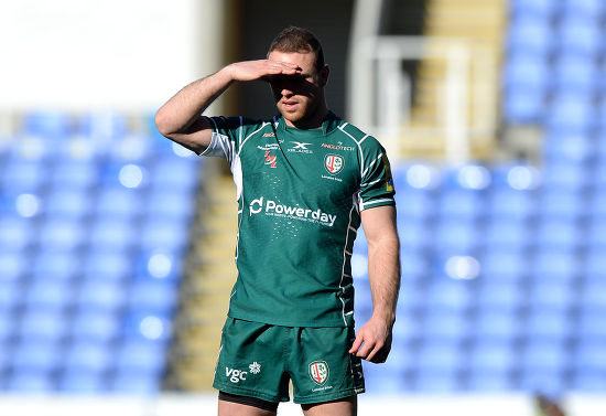 Greig Tonks London Irish Shields His Editorial Stock Photo - Stock ...