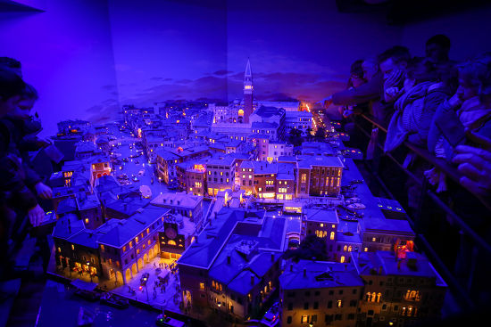 Visitors Look Scale Model City Venice Editorial Stock Photo - Stock ...