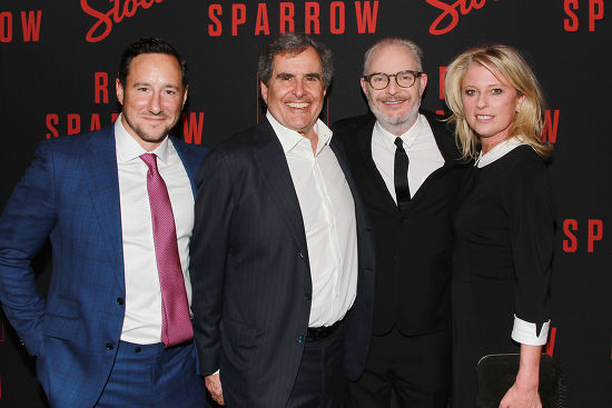 David Ready Peter Chernin Francis Lawrence Editorial Stock Photo ...