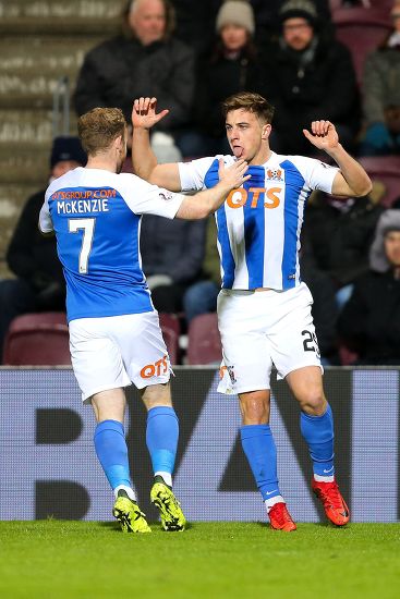 Eamonn Brophy 25 Kilmarnock Celebrates Kilmarnocks Editorial Stock ...