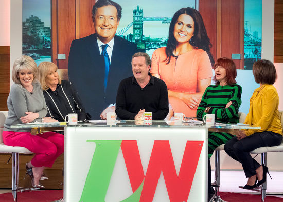 Ruth Langsford Linda Robson Piers Morgan Editorial Stock Photo - Stock ...