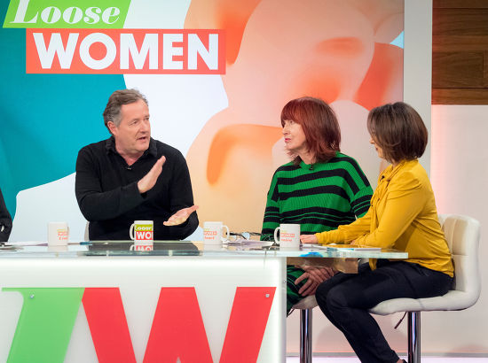 Piers Morgan Janet Streetporter Saira Khan Editorial Stock Photo ...