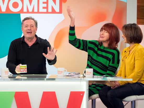 Piers Morgan Janet Streetporter Saira Khan Editorial Stock Photo ...