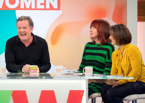 Piers Morgan Janet Streetporter Saira Khan Editorial Stock Photo ...