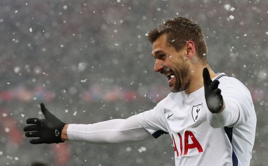 Fernando Llorente Tottenham Hotspur Celebrates Scoring Editorial Stock ...