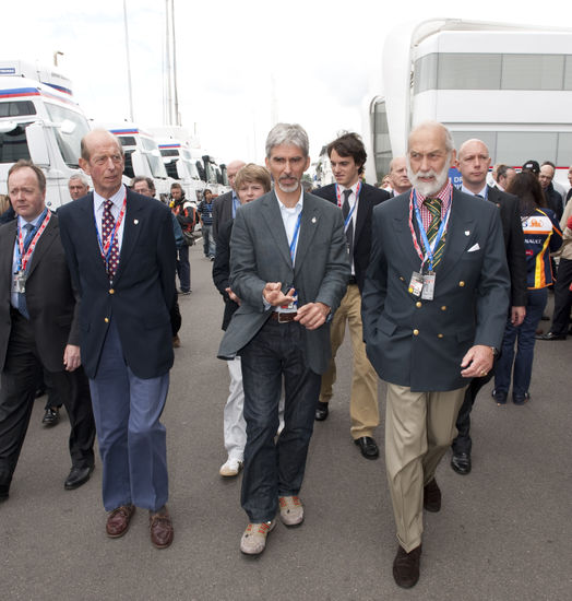 Duke Kent Damon Hill Prince Michael Editorial Stock Photo - Stock Image ...
