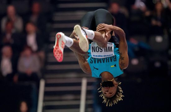 Mens High Jump Bahamas Jamal Wilson Editorial Stock Photo - Stock Image ...