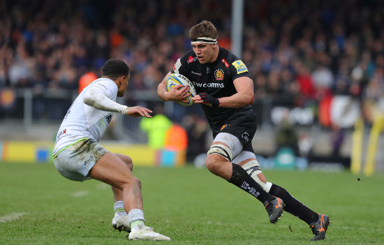 Sam Skinner Exeter Chiefs Looks Evade Editorial Stock Photo - Stock ...