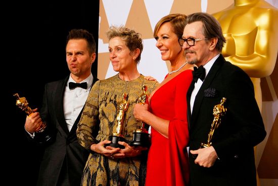 Sam Rockwell Frances Mcdormand Allison Janney Editorial Stock Photo ...
