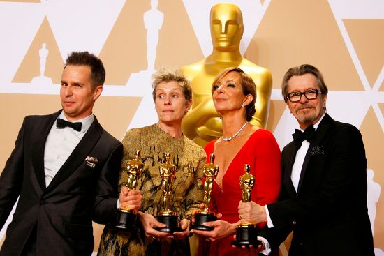 Sam Rockwell Frances Mcdormand Allison Janney Editorial Stock Photo ...