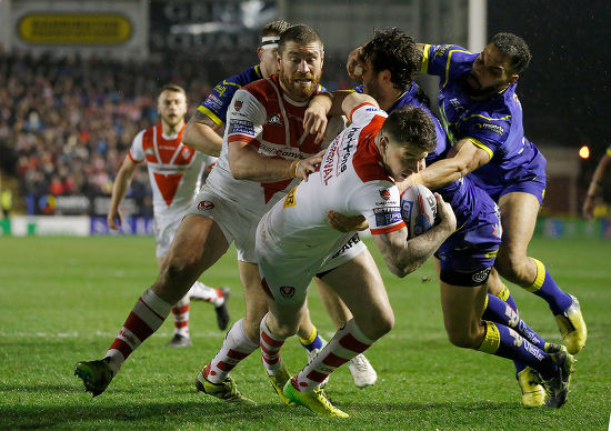 Mark Percival St Helens Opens Scoring Editorial Stock Photo - Stock ...