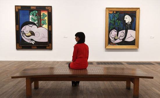 Tate Modern Staff Looks Over Pablo Editorial Stock Photo - Stock Image ...