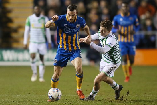 Shaun Whalley Shrewsbury Town Jared Bird Editorial Stock Photo - Stock ...
