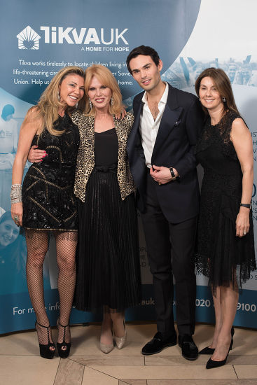 Lisa Tchenguiz Joanna Lumley Mark Francis Editorial Stock Photo - Stock ...