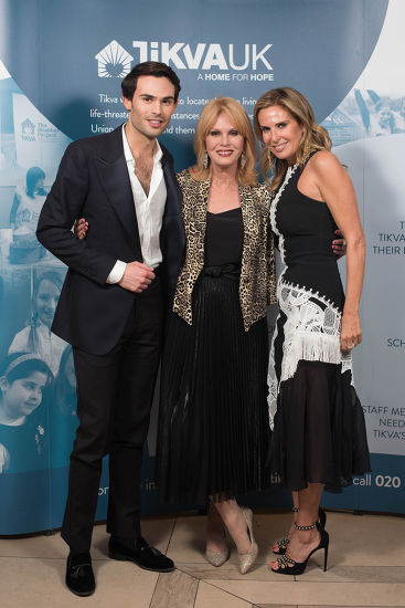 Mark Francis Joanna Lumley Arabella Spiro Editorial Stock Photo - Stock ...