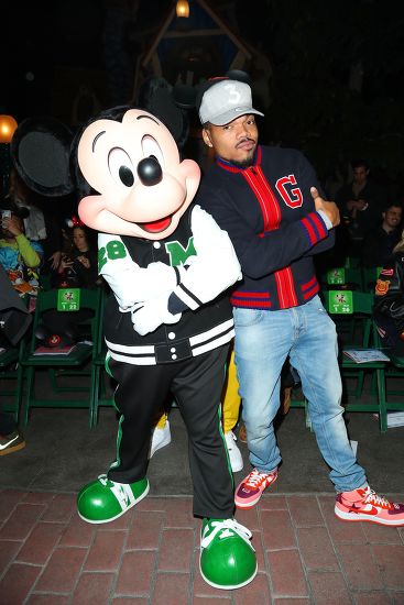 Mickey Mouse Chance Rapper Front Row Editorial Stock Photo - Stock ...